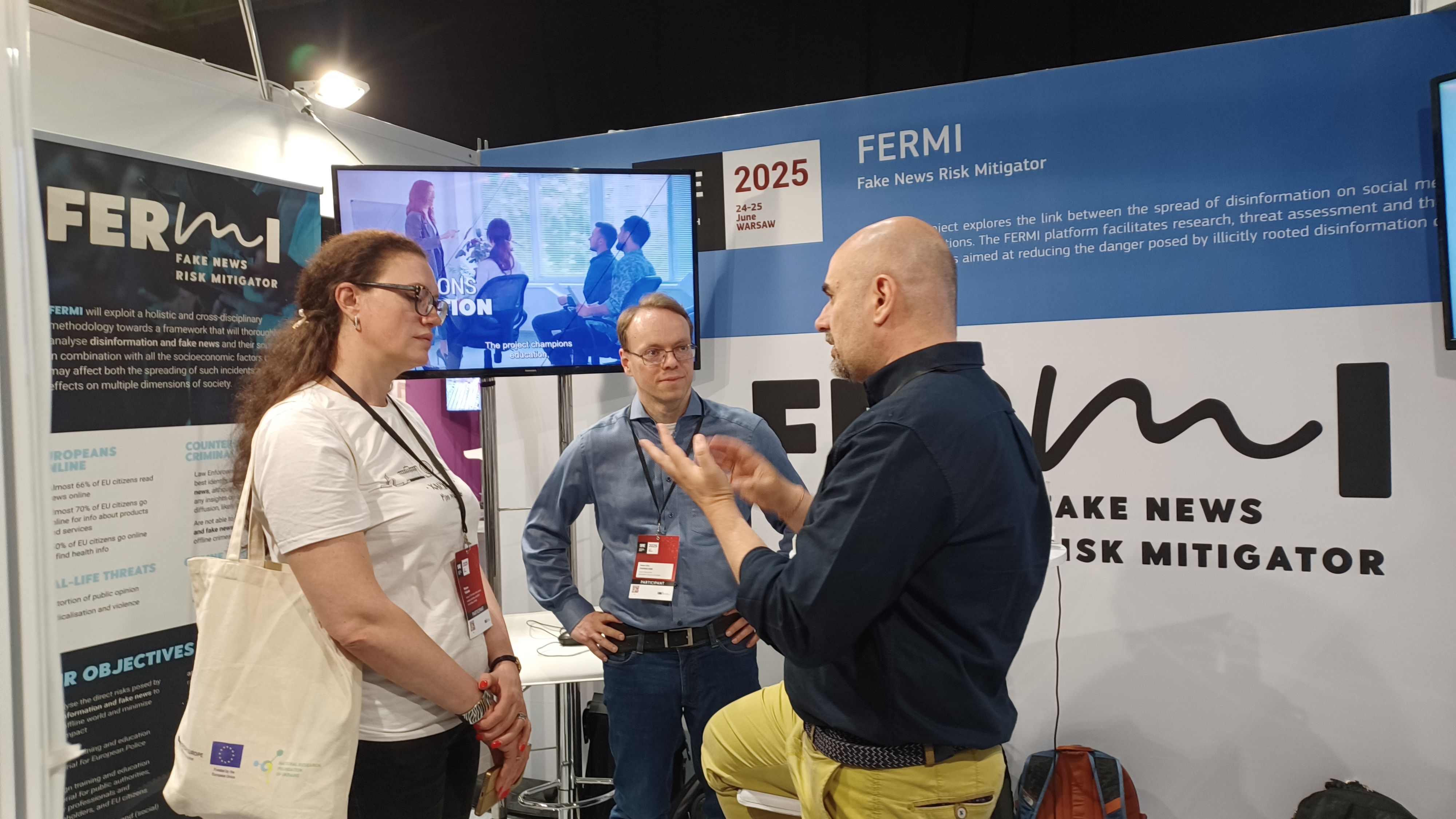 FERMI Showcases EU Security Innovation at the 2025 Security Research Event in Warsaw